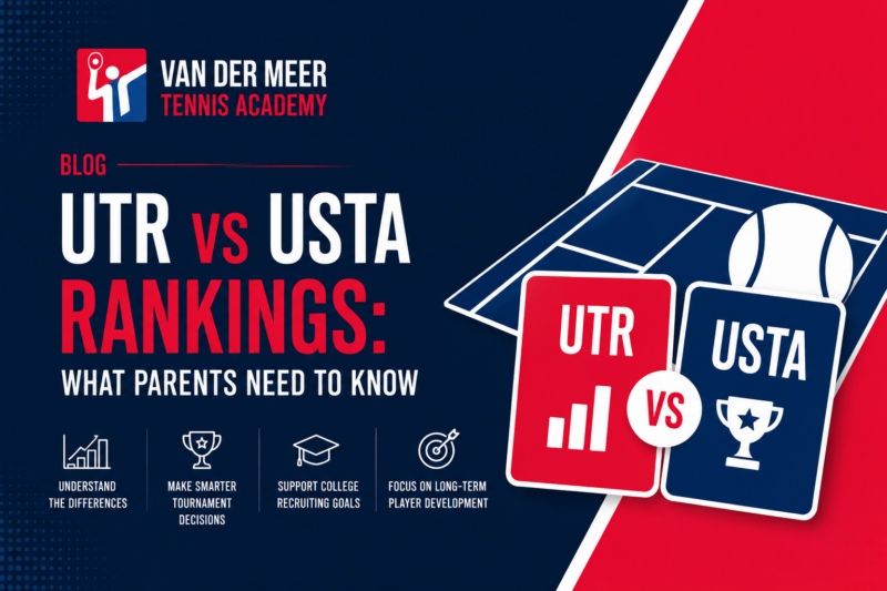UTR vs USTA Rankings: What Parents Need to Know | VDM Academy